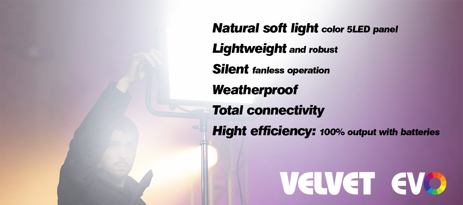 VELVET EVO series enhances its light output - VELVET Light